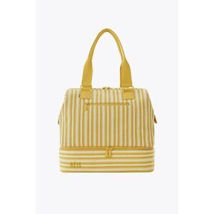 BEIS | Bags | Nwt Beis Mini Weekender In Honey Stripe | Poshmark